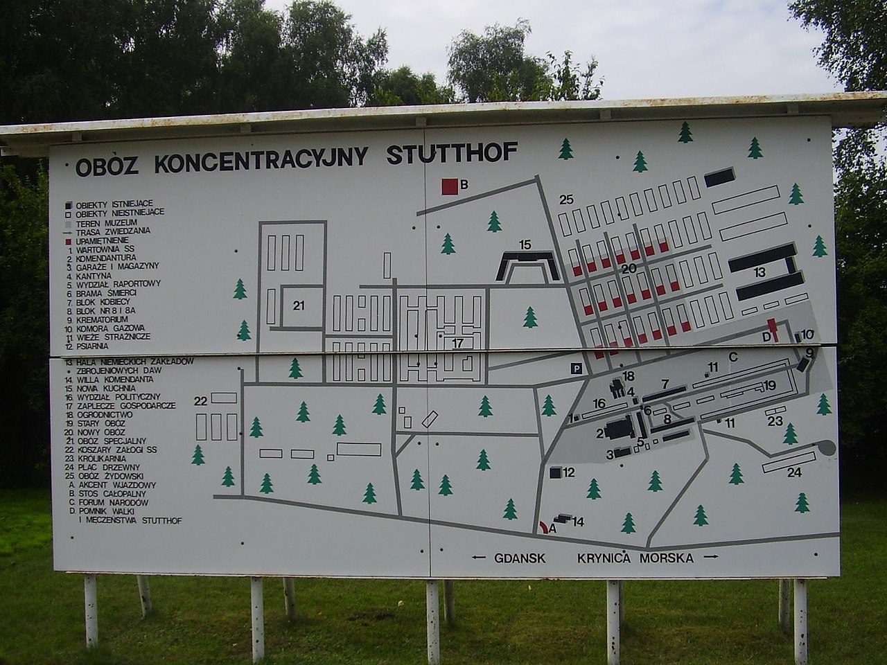 KL Stutthof - Nazi concentration camp - The Death Gate